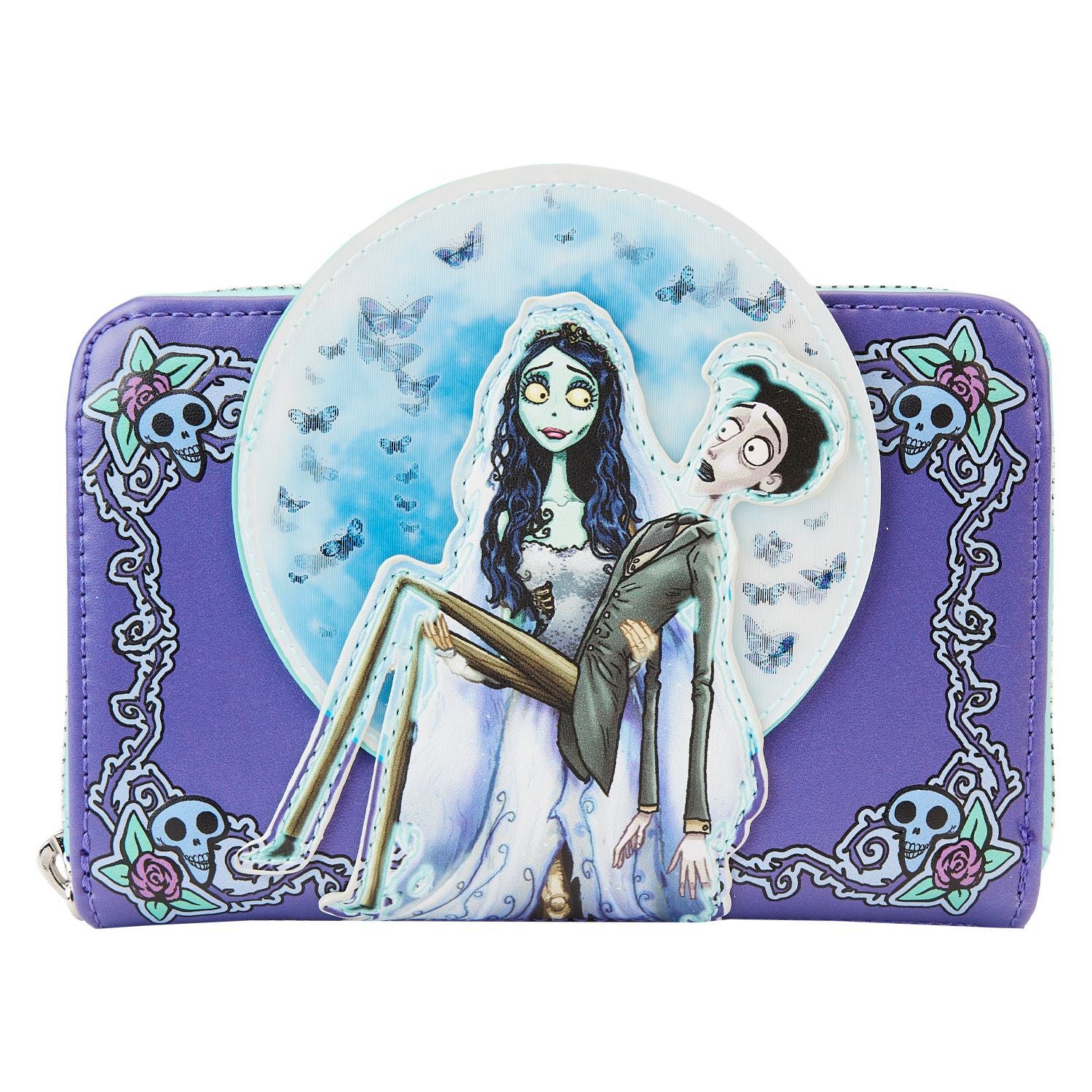 Corpse Bride Moon Zip Around Wallet | Broadway Pinups